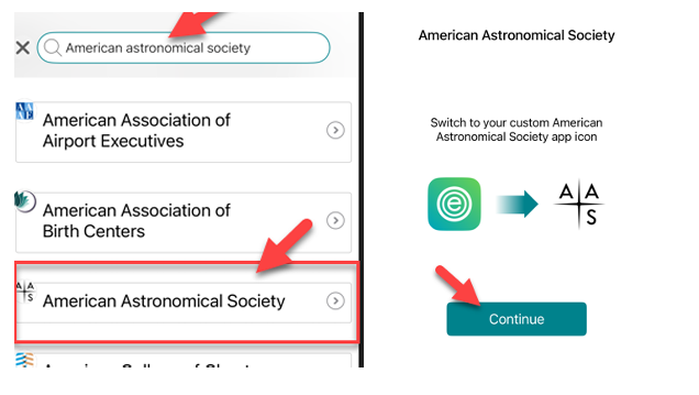 AAS 246: Accessing the App | American Astronomical Society