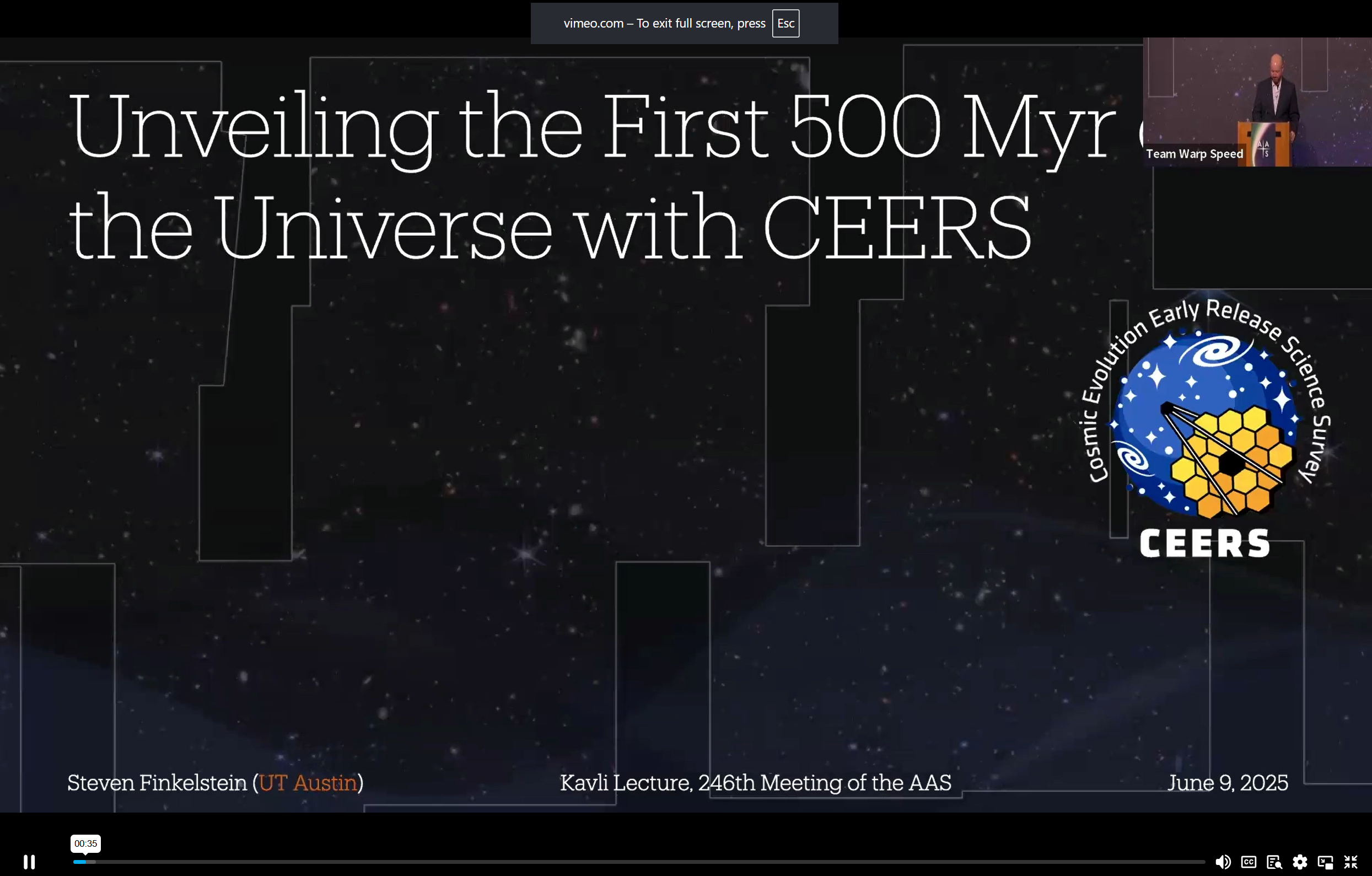 Videos Available from the 246th AAS Meeting | American Astronomical Society